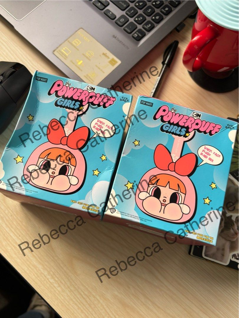 Pop Mart Crybaby PPG plush keychain (Buttercup), Hobbies & Toys, Toys ...