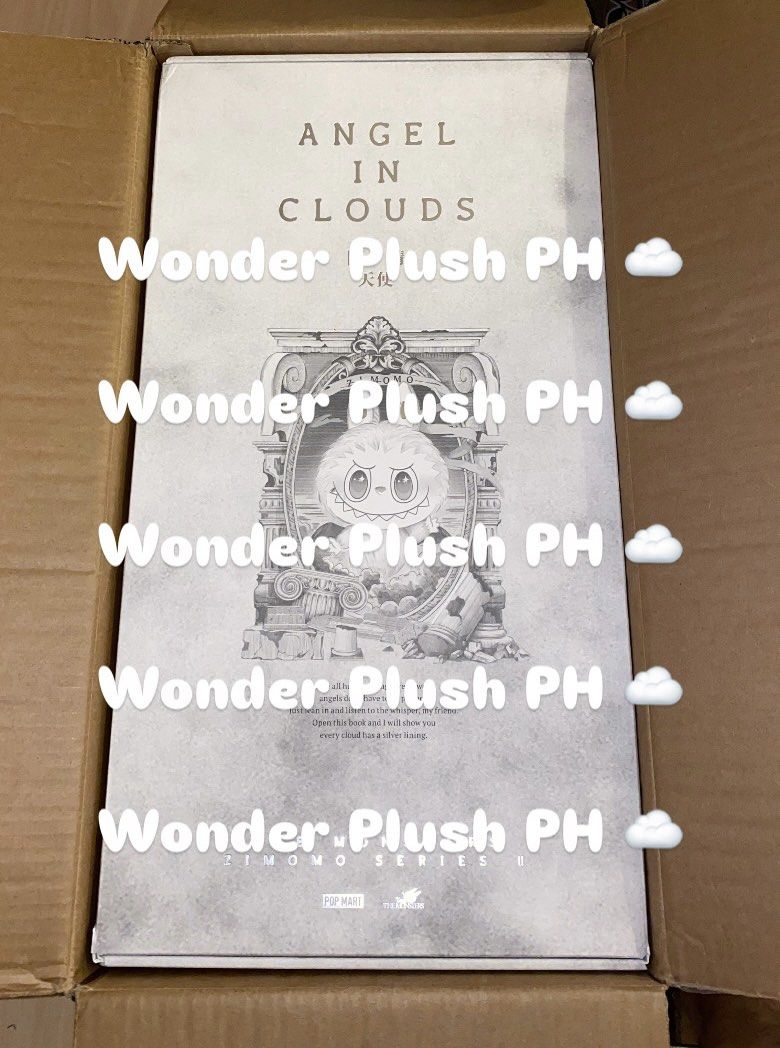 POPMART - THE MONSTERS - ANGEL IN CLOUDS Vinyl Face Doll (Zimomo ...