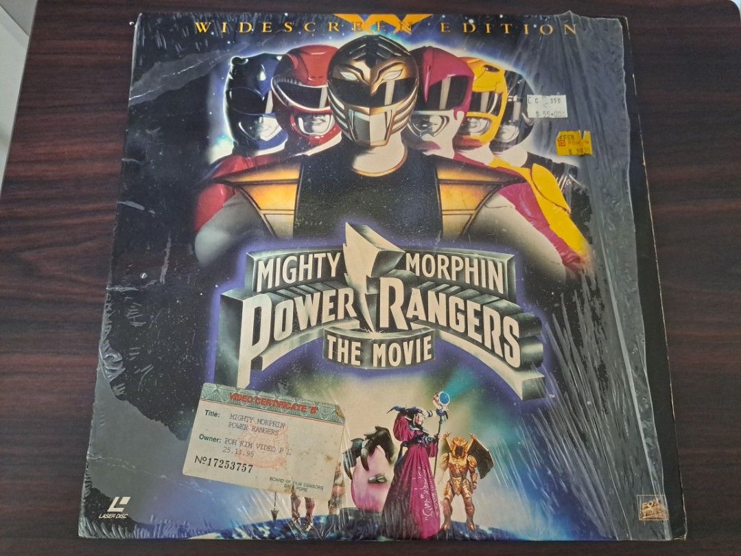 Mighty Morphin Power Rangers The Movie / Stars Of Space Jam Cartoon ...