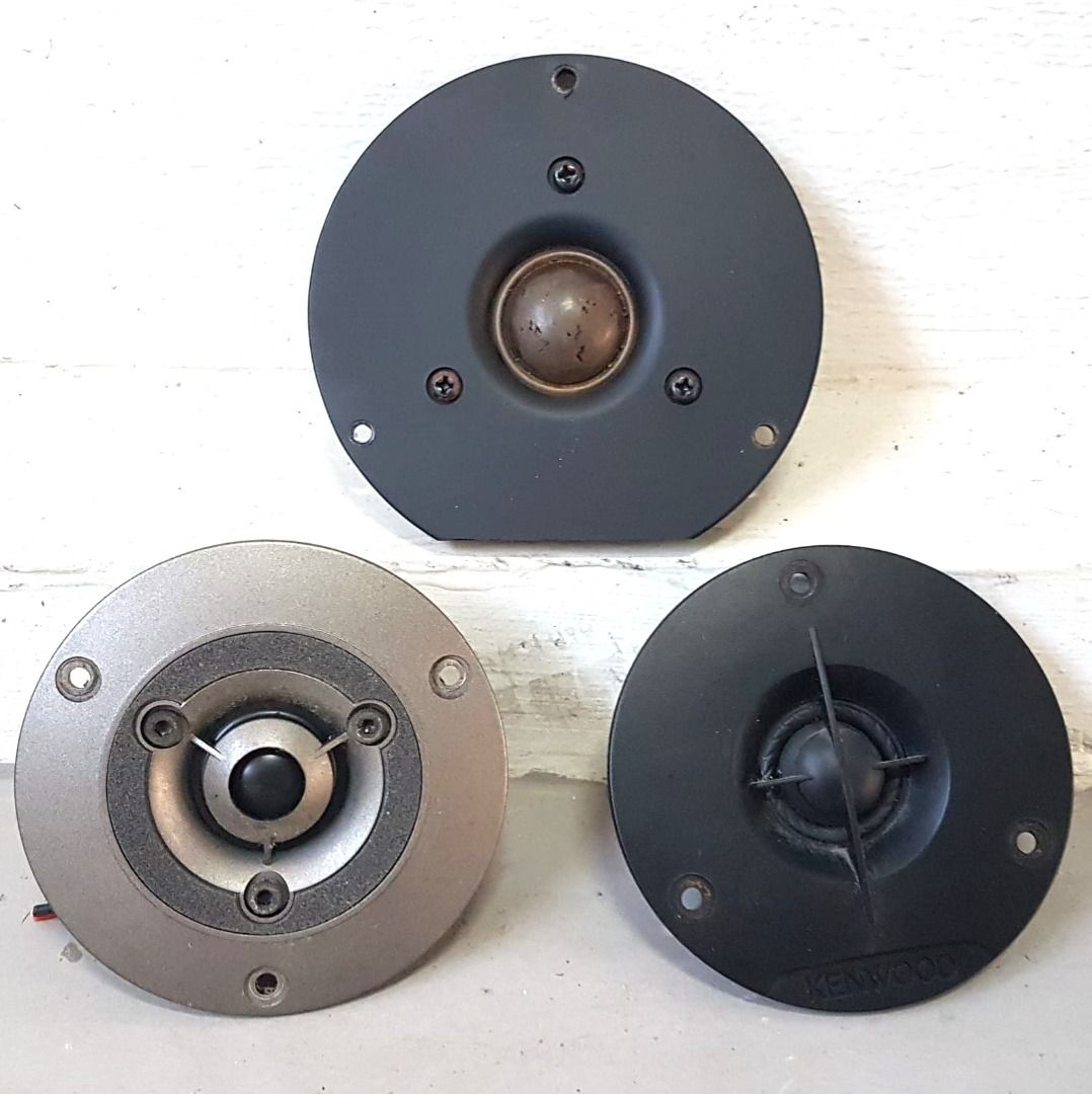 Professional Audio Speaker Tweeters, 3 Model, Kenwood, Sherwood, ORIX ...
