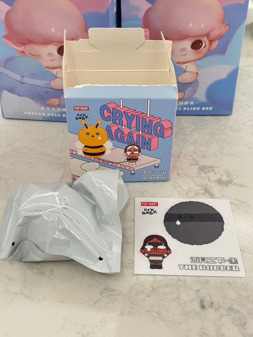 [READY STOCK - SELECTED] ORI POPMART KOREA CRYBABY CRYING AGAIN SERIES ...