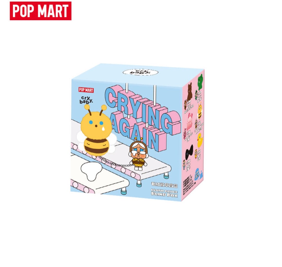 [READY STOCK - SELECTED] ORI POPMART KOREA CRYBABY CRYING AGAIN SERIES ...