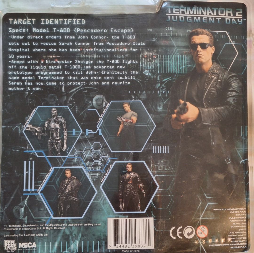 全新未拆封。Reel Toys NECA Terminator 2 Judgement Day Figures. HkD 550 ...