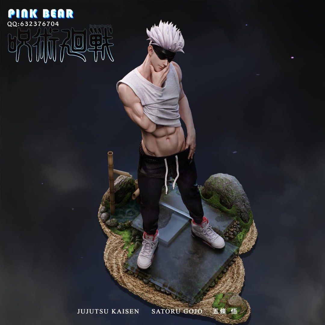 RESIN - Pre Order - Jujutsu Kaisen (JJK) - Pink Bear studio - Satoru ...
