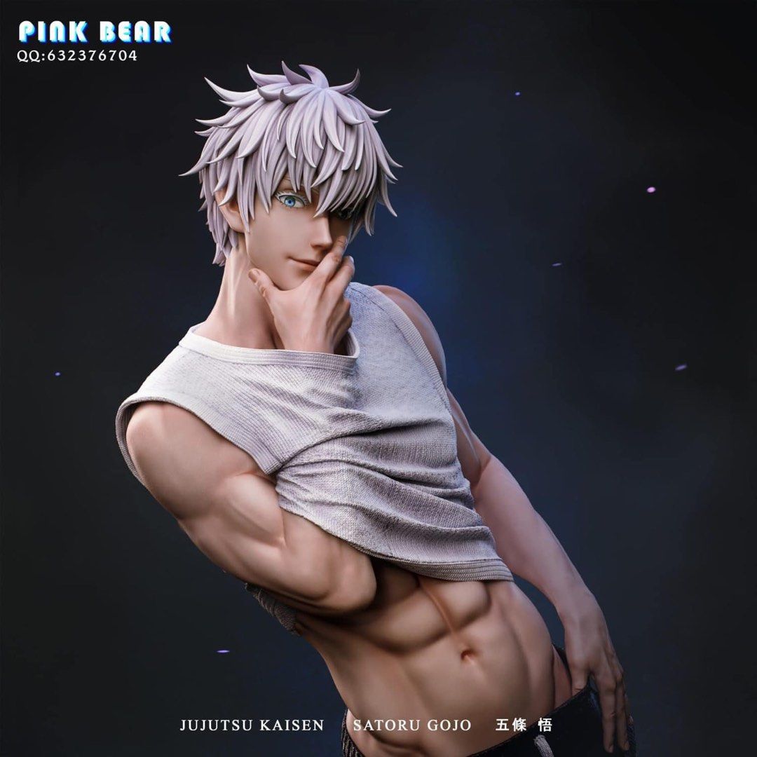 RESIN - Pre Order - Jujutsu Kaisen (JJK) - Pink Bear studio - Satoru Gojo - 1:6 scale, Hobbies ...
