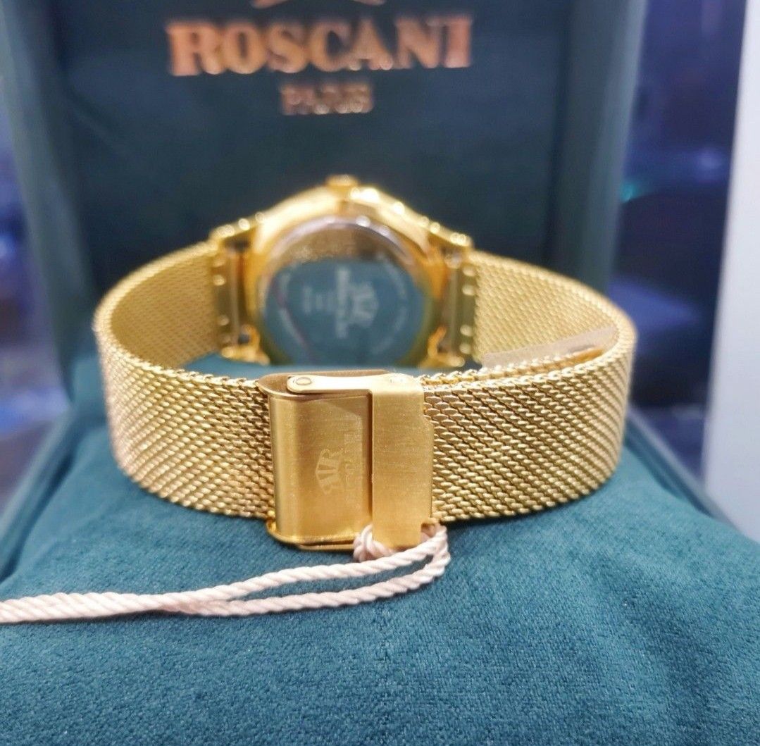 Roscani Ladies Watch gold colour, Women's Fashion, Watches ...