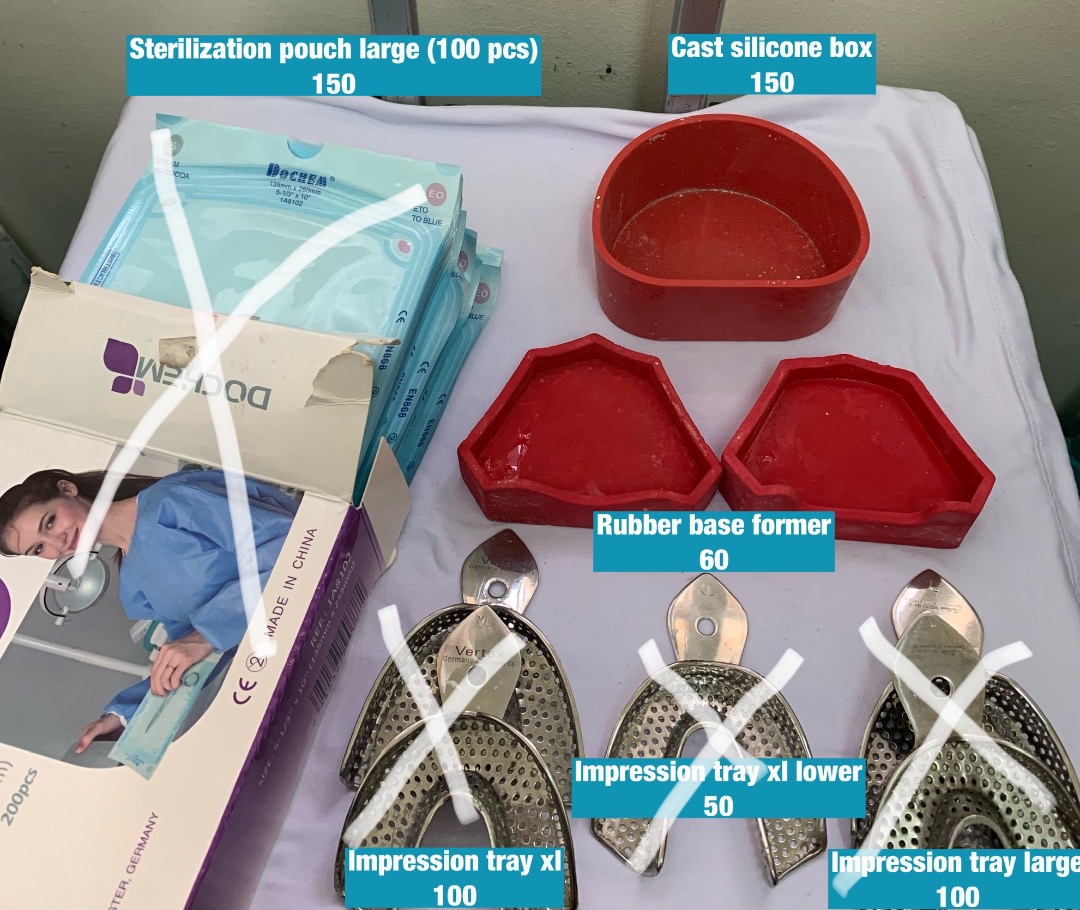 RUBBER BASE FORMER/CAST SILICONE BOX, Health & Nutrition, Medical ...