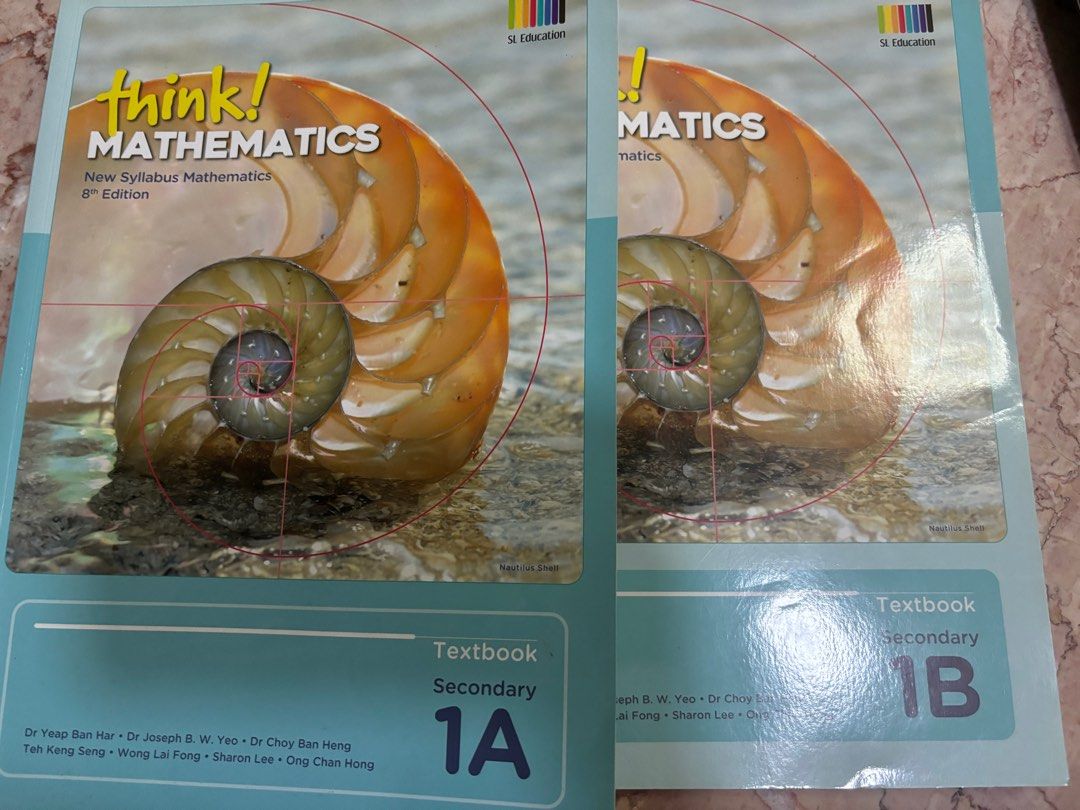 Secondary 1 Math Textbook, Hobbies & Toys, Books & Magazines, Textbooks ...