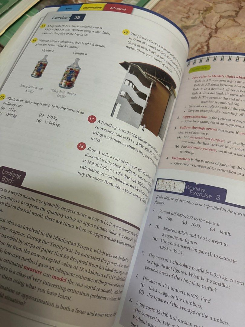 Secondary 1 Math Textbook, Hobbies & Toys, Books & Magazines, Textbooks ...
