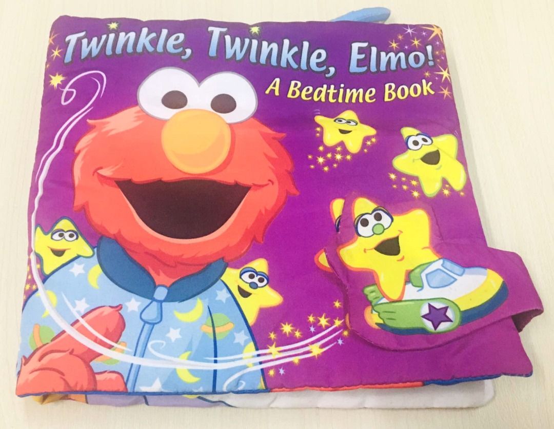 Sesame Street Twinkle, Twinkle, Elmo! A Bedtime Cloth & Read-Aloud Book ...