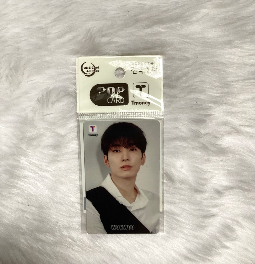 Seventeen SVT Wonwoo T-money Tmoney T money, Hobbies & Toys ...