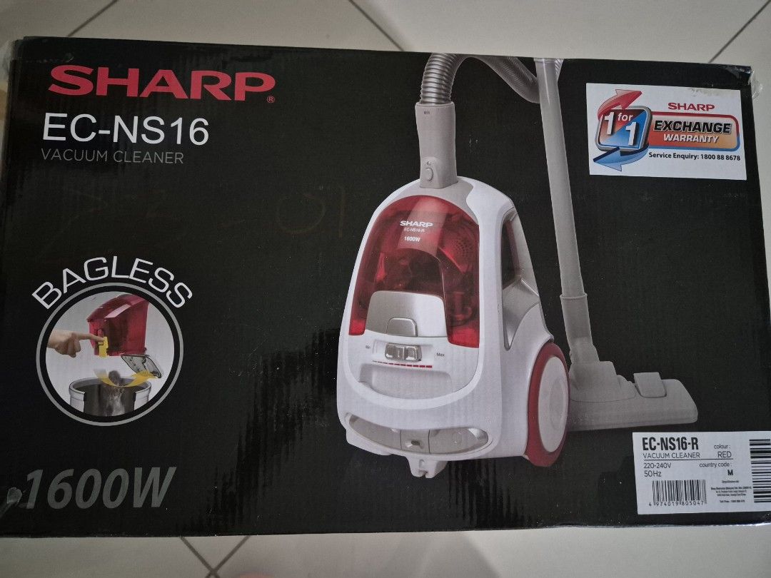 Sharp Bagless Vacuum, TV & Home Appliances, Vacuum Cleaner ...