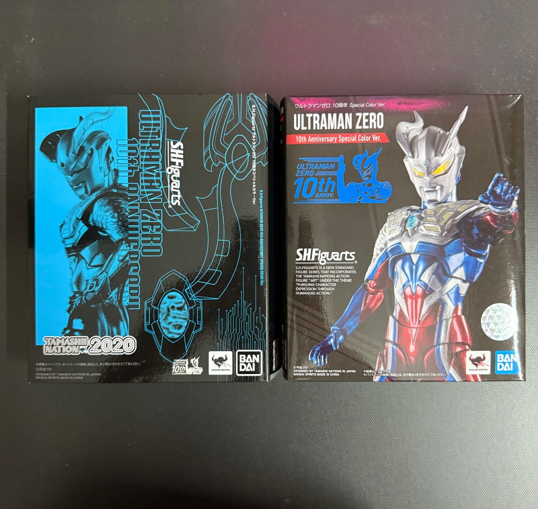 Shf Figuarts Shf Ultraman Zero 10th Anniversary Premium Bandai Japan ...