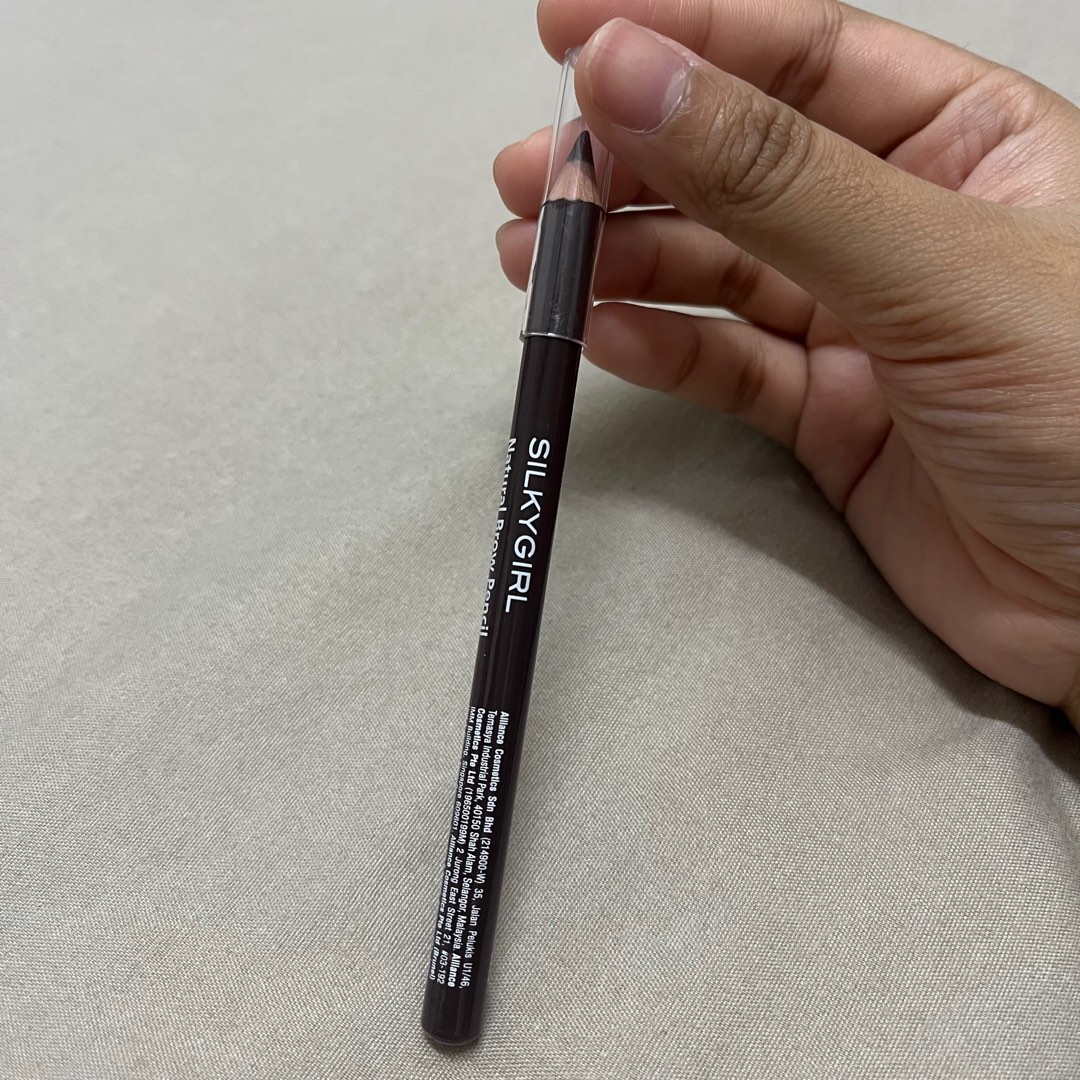 Silkygirl Natural Brow Pencil (02 Dark Brown), Beauty & Personal Care ...