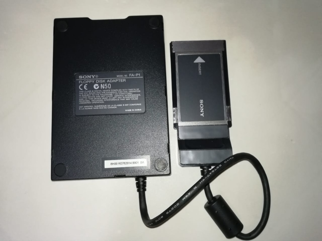 SONY FLOPPY DISK ADAPTER FA-P1, Computers & Tech, Parts & Accessories ...