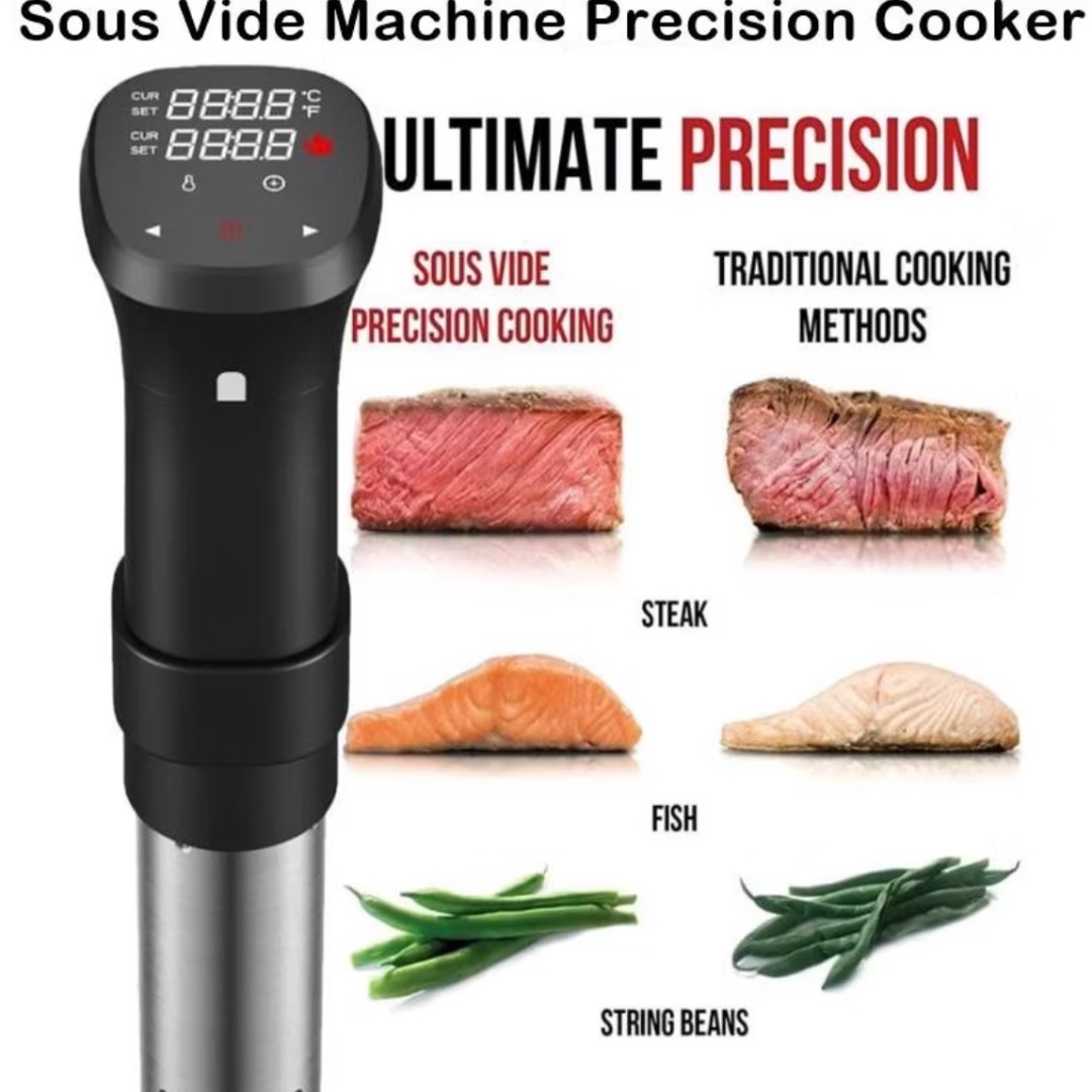Sous Vide Precision Cooker | Slow Cooker Thermal Immersion Circulator ...