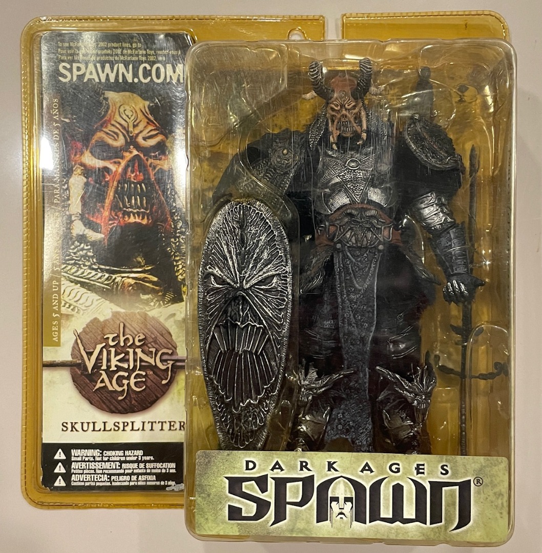 Spawn Dark Ages Series 22 Skullsplitter Action Figure, Hobbies & Toys ...