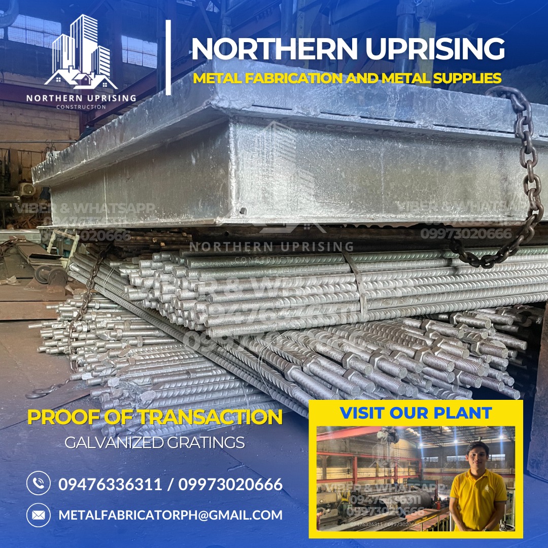 Steel Grating | Anchor Bolt | Northern Uprising Construction | Threaded ...