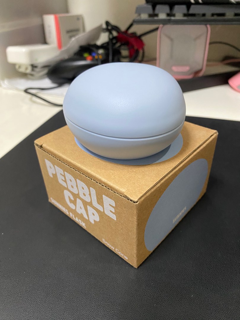 Sunnies Flask Pebble Cap in Snow Cone, Furniture & Home Living ...