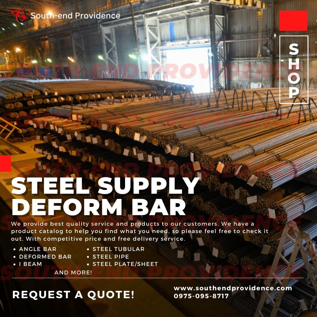 Supplier ng Corrugated Bar 10mm x 6m Grade 40 | Grade 33 Deform Bar ...
