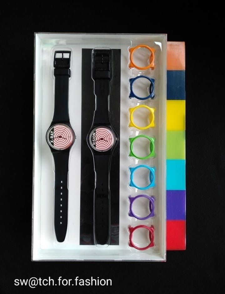 Swatch Watch X'Tray And Vision With Guard Too Fullset Original, Barang ...