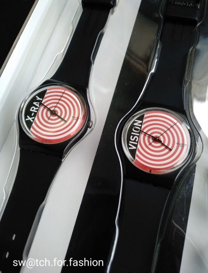 Swatch Watch X'Tray And Vision With Guard Too Fullset Original, Barang ...