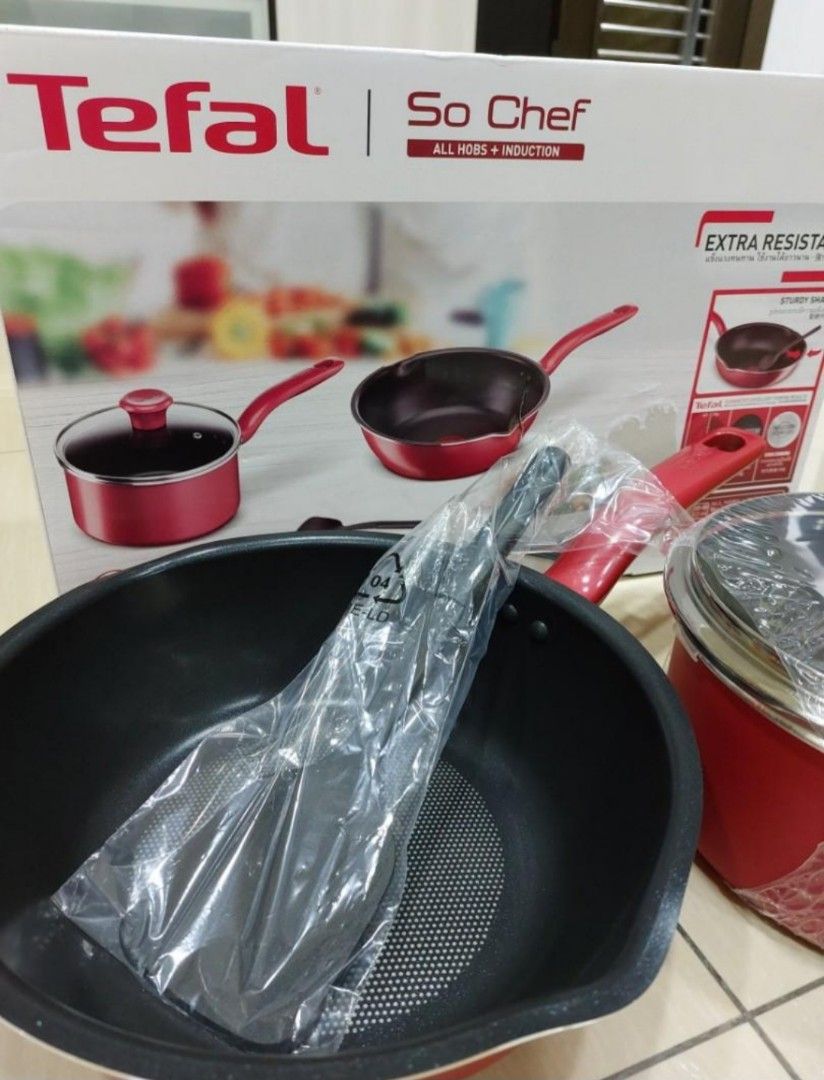 Tefal So Chef 4 in 1 (Saucepan / Deep frypan), TV & Home Appliances ...