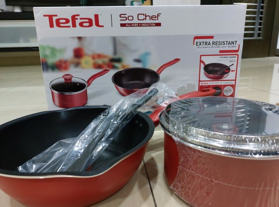 Tefal So Chef 4 in 1 (Saucepan / Deep frypan), TV & Home Appliances ...