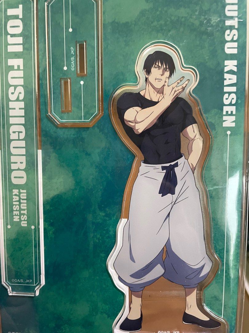 Toji Fushiguro JJK standee, Hobbies & Toys, Memorabilia & Collectibles ...