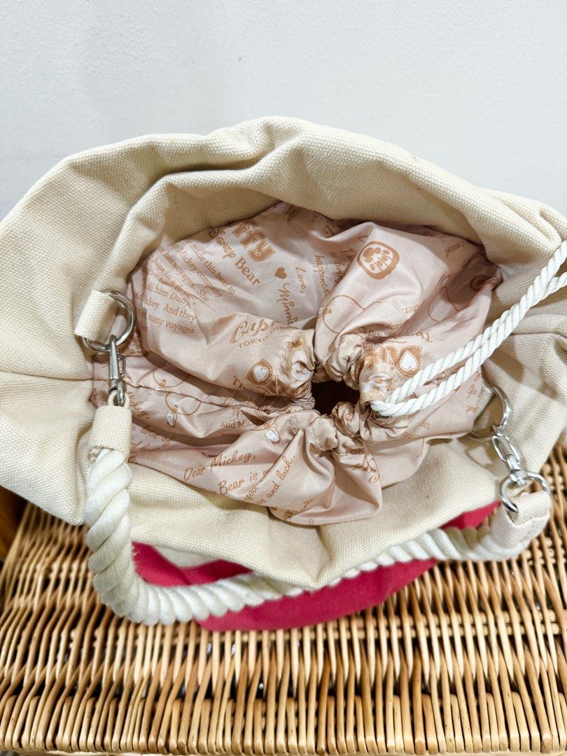 Tokyo Disney Sea Duffy Duffel Bag Disney Bear 2 way bag, Women's ...