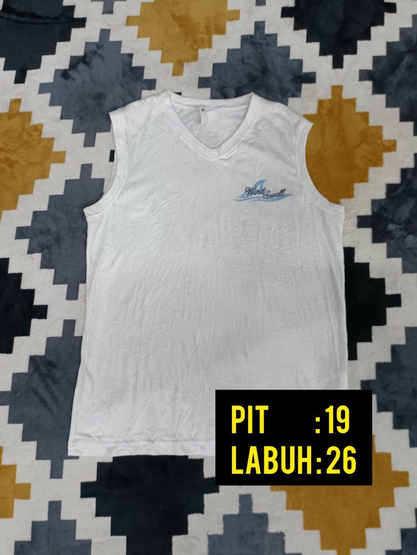 Topvalu Singlet, Men's Fashion, Activewear on Carousell