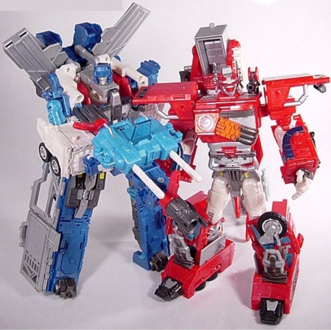 Transformers Super Fire Convoy / Optimus Prime & God Magnus / Ultra ...