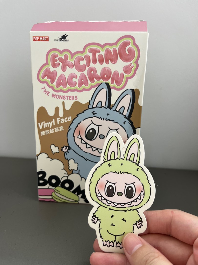 V1 Labubu Green Grape, Hobbies & Toys, Toys & Games on Carousell