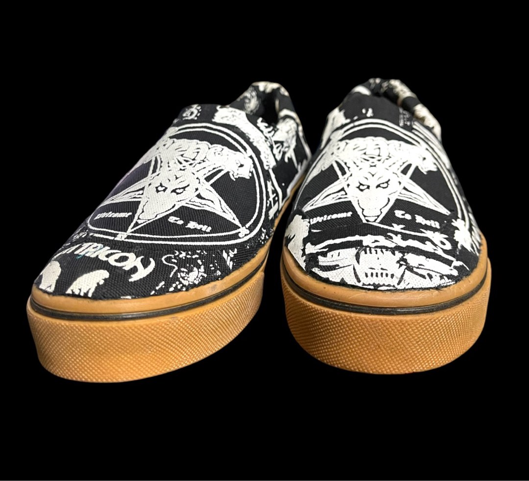 Vans x Slayer Custom, Men's Fashion, Footwear, Sneakers on Carousell