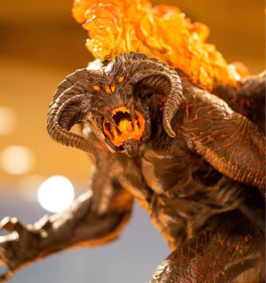Weta Weta Workshop The Lord of the Rings The Balrog Demon of Shadow and ...
