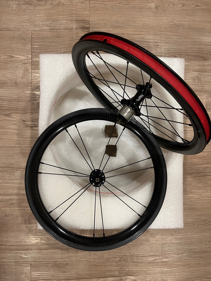 Brompton wheelset Sema Carbon 16"349 , Sports Equipment, Bicycles ...