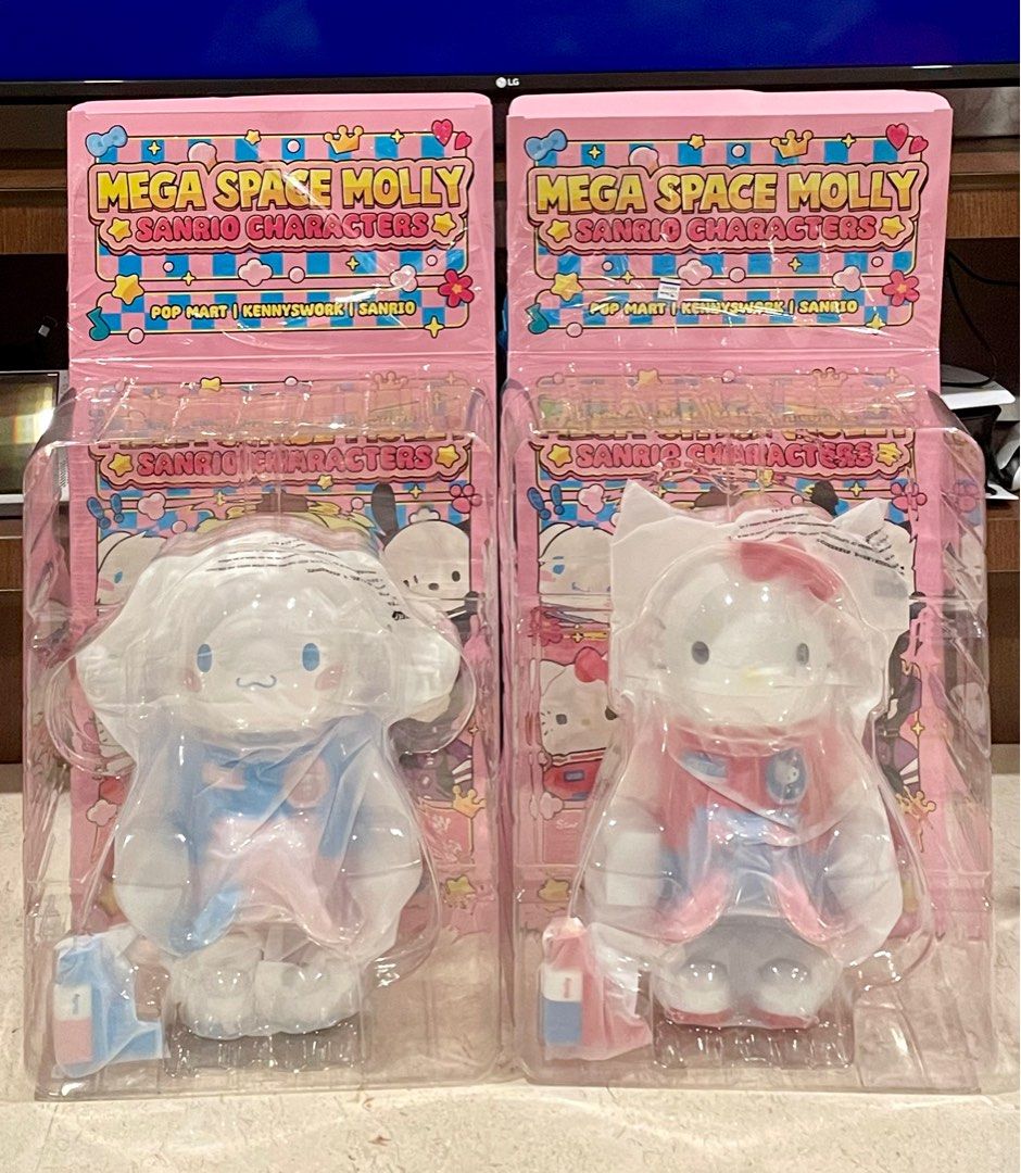 WTT/WTS READY STOCK POPMART MOLLY MEGA SANRIO 400% CINNAMOROLL & HELLO ...