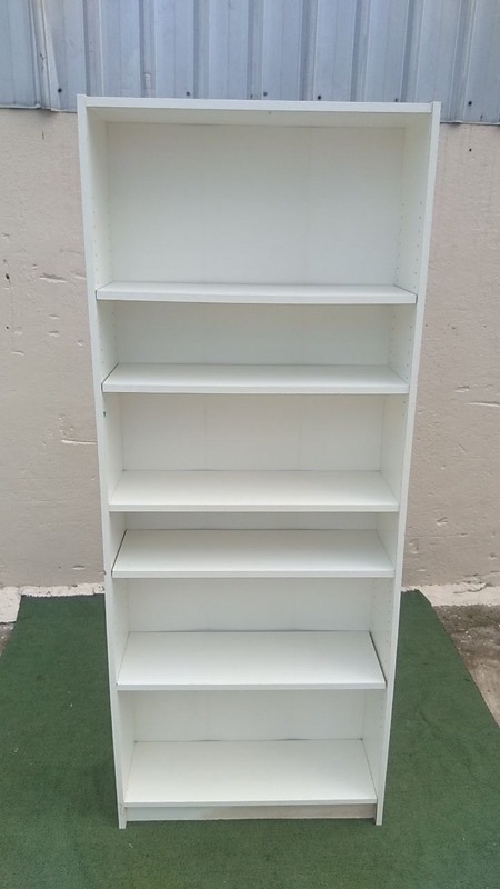 Y75Q Rak Buku 6 Tiers IKEA BILLY Book Case Book Shelf Rack White ...