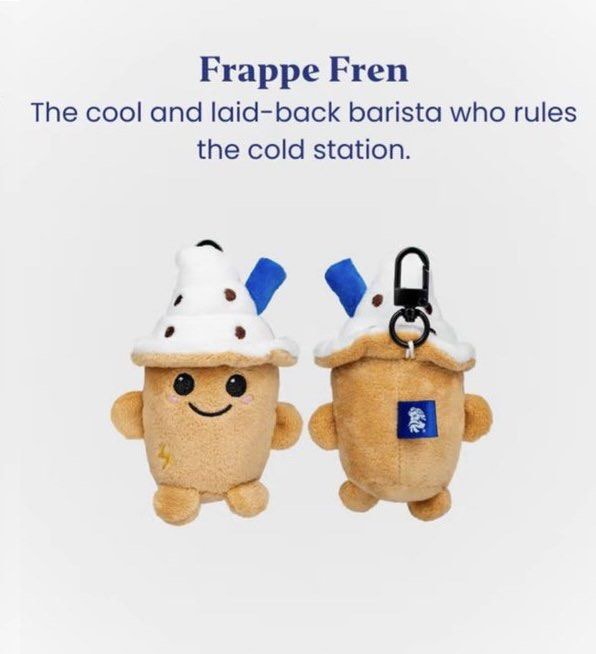 Zus Buddy Frappe Fren Plushie, Hobbies & Toys, Toys & Games on Carousell