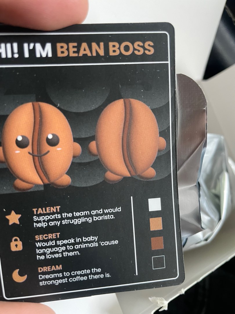 Zus plushie buddy bean boss, Hobbies & Toys, Toys & Games on Carousell