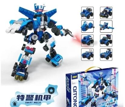 8 in 1 block Kids Building Blocks Hurricane Zeus Trooper Mecha Phantom ...