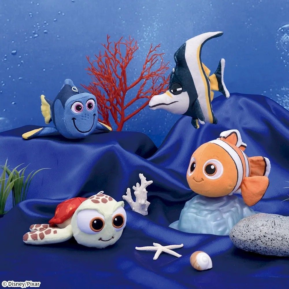 日版 Disney 迪士尼 Finding Nemo 海底奇兵 海底總動員 小丑魚 尼莫 魔髮奇緣 Tangled 樂佩公主 Rapunzel ...