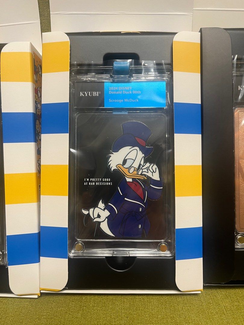[全新] KYUBI Disney Princess Donald Duck card, 興趣及遊戲, 收藏品及紀念品, 明星周邊 ...