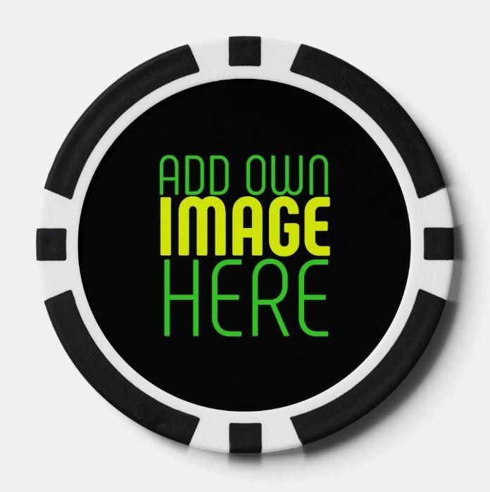 ABS Printable Blank Poker Chip 11.5g Use with Custom Labels or Direct ...