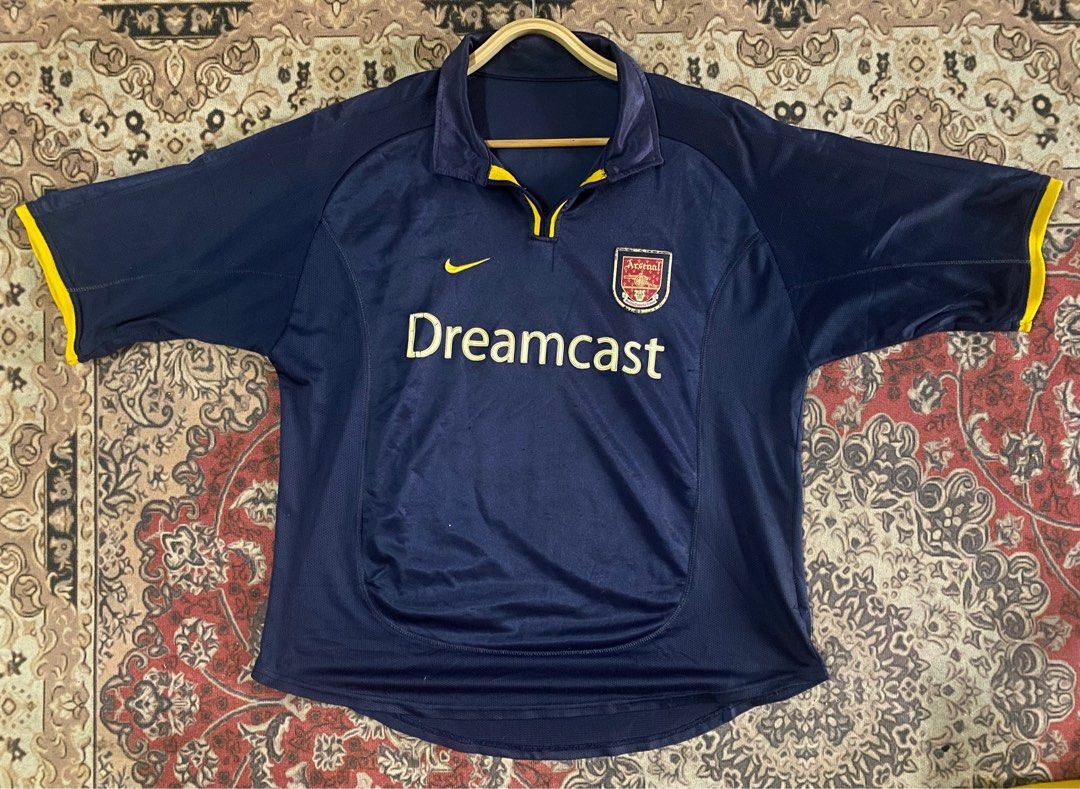 ARSENAL 00 THIRD KIT JERSEY JERSI DREAMCAST, Men's Fashion, Activewear ...
