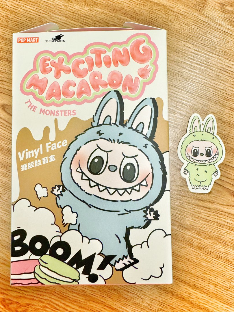 Authentic LaBuBu Exciting Macaron V1 Green Grape caught from Cow Play ...