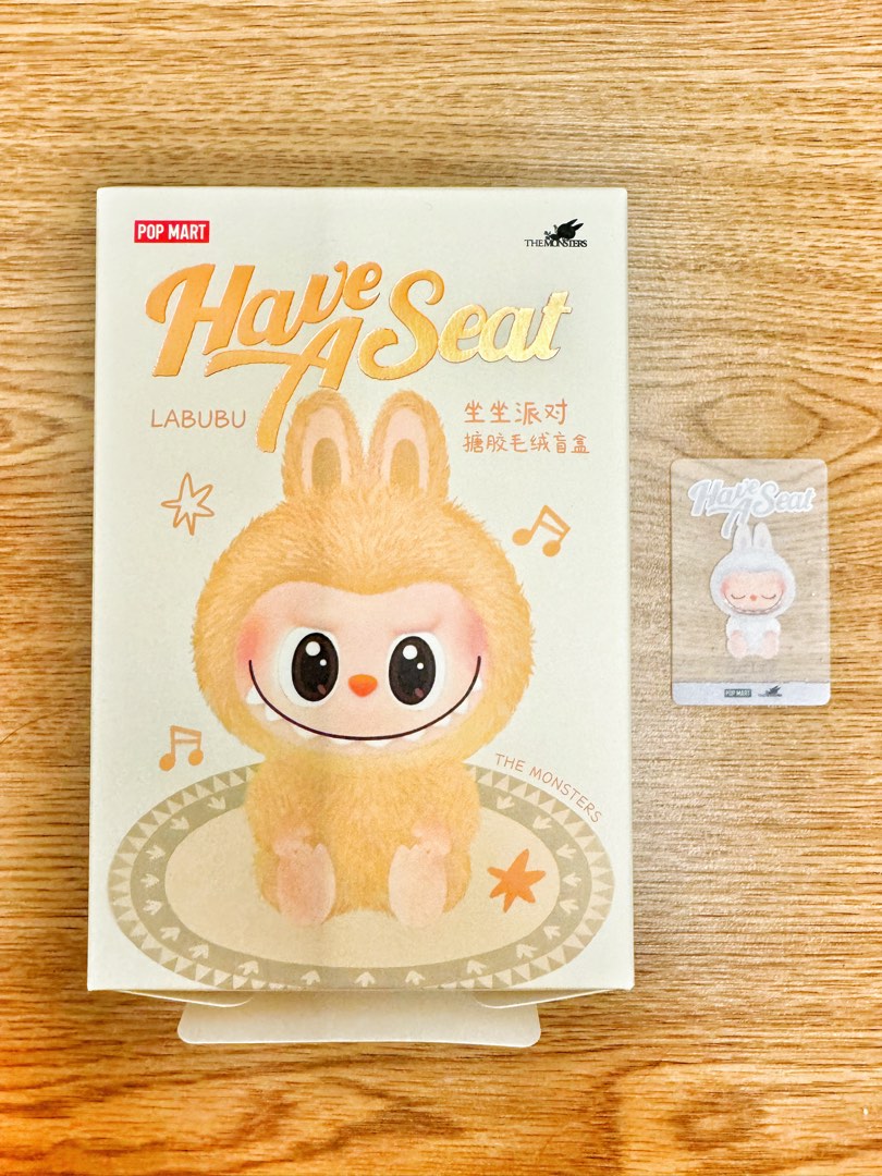 BNIF Authentic LaBuBu Have a Seat v2 Zizi caught from Cow Play Cow Moo ...