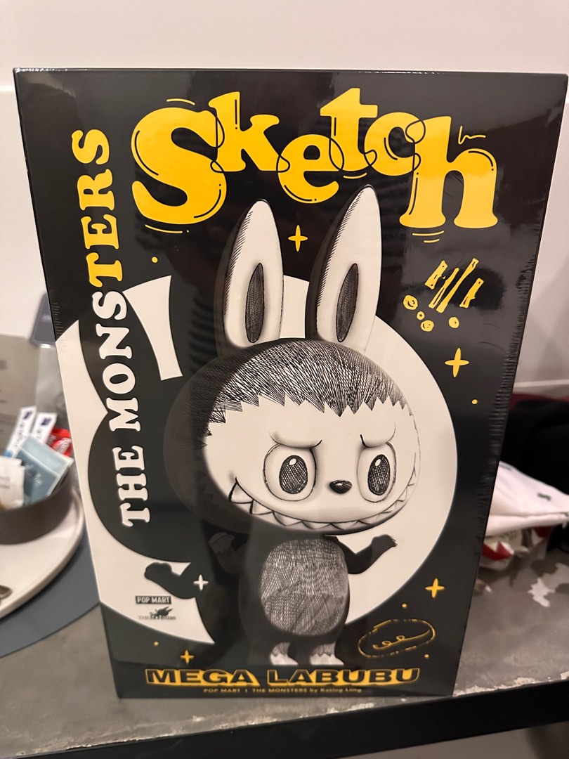 Authentic Labubu Sketch 400% Sealed, Hobbies & Toys, Toys & Games on ...
