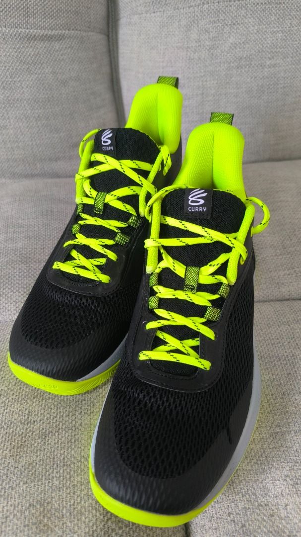 Authentic Under Armour Steph Curry 3Z6 Black Mens Basketball Sneakers ...