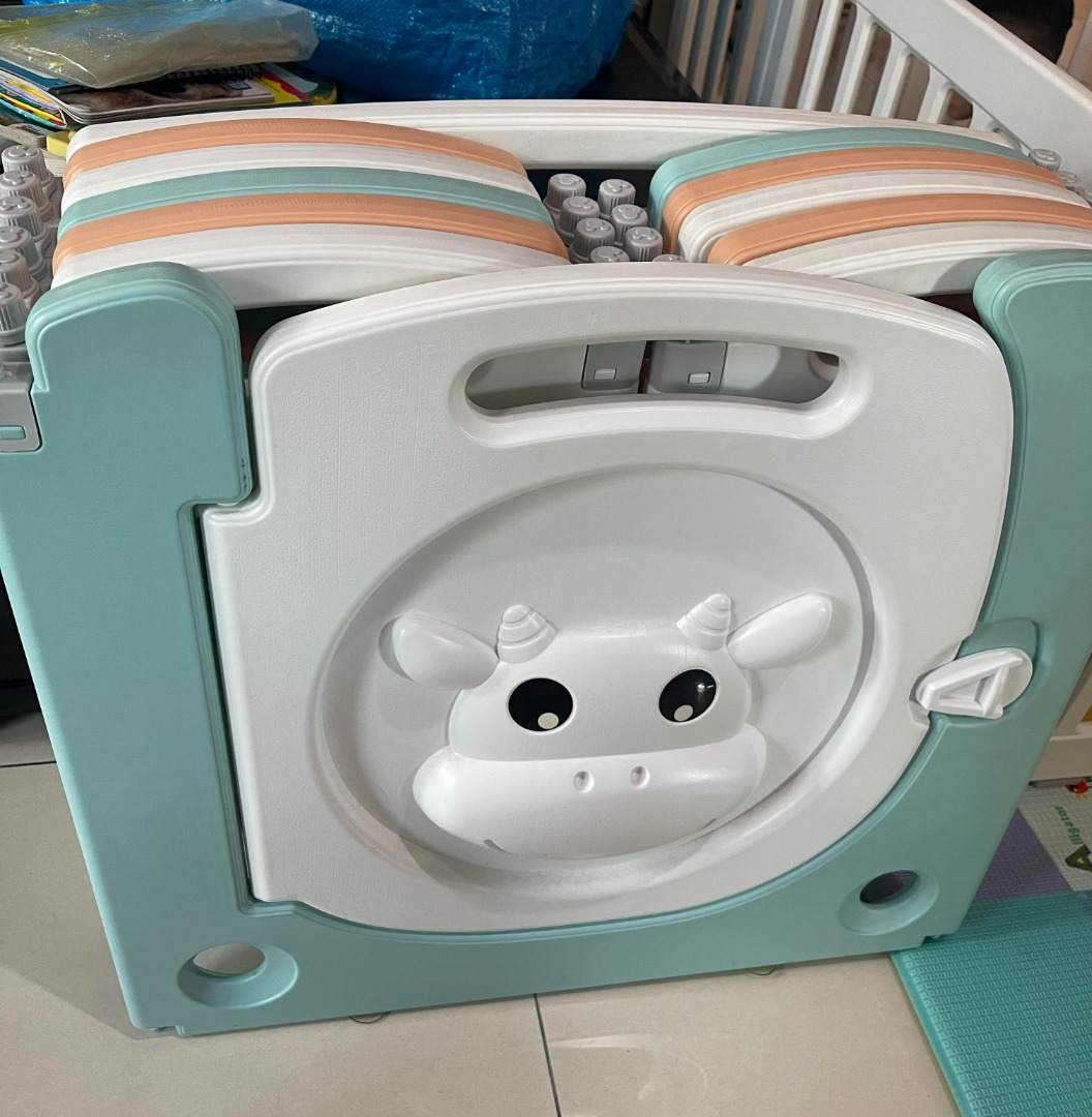 Baby Fence Foldable Gaming Fence - 12 Panel, Babies & Kids, Infant ...